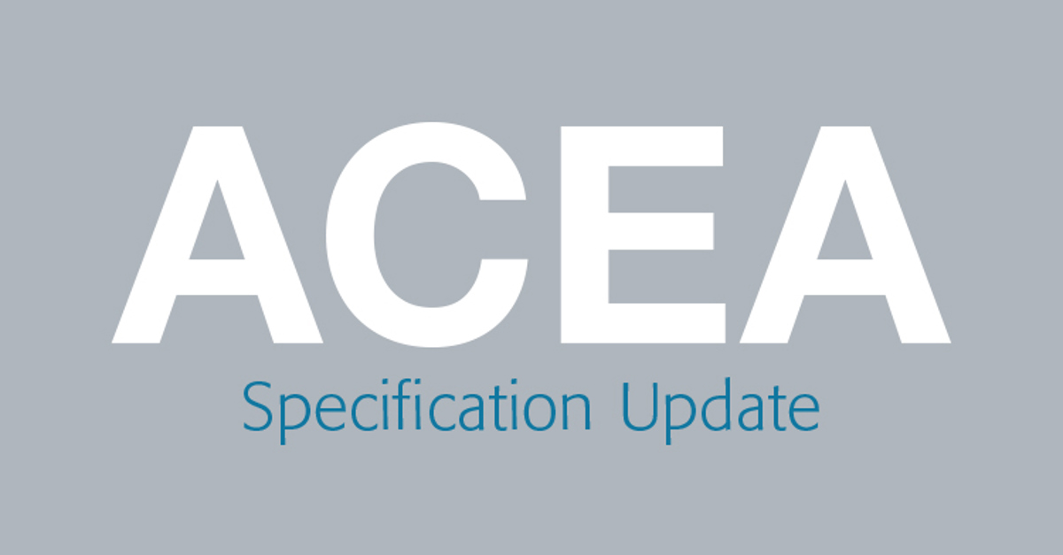 Infineum Insight | ACEA revisions progressing